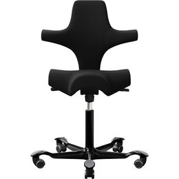 H&Aring;G H&Aring;G Capisco 8106 B&uuml;rostuhl, Polster-R&uuml;ckenlehne, schwarz