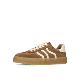 No Stress Sneaker Damen Gr&ouml;&szlig;e 40 braun / wei&szlig; Sommerschuhe