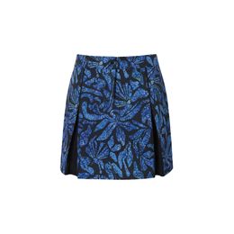 Ulla Popken Rock Damen Gr&ouml;&szlig;e 48 blau / schwarz