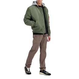 Alpha Industries Between-Season Jacket 'MA-1 ZH Back EMB' male size L Green