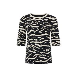 Marc Cain Shirt Damen Gr&ouml;&szlig;e XXXL schwarz / wei&szlig;