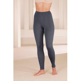 w&auml;schepur Damen Lange Unterhose mit auswechselbarem Gummizug grau Gr&ouml;&szlig;e 38