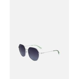 Polaroid Sonnenbrille Damen Gr&ouml;&szlig;e 59 silber