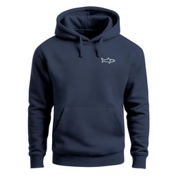 Neverless Sweatshirt 'Shark' Herren Gr&ouml;&szlig;e XXXL navy