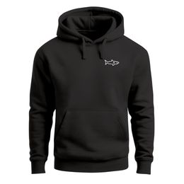 Neverless Sweatshirt 'Shark' male size XL Black