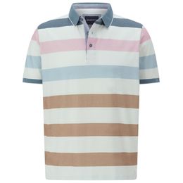 Babista Poloshirt ' Alrin ' Herren Gr&ouml;&szlig;e M blau / rosa / wei&szlig;