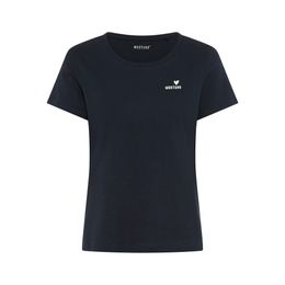 Mustang T-Shirt Damen Gr&ouml;&szlig;e M navy