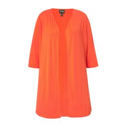 Ulla Popken Strickjacke Damen Gr&ouml;&szlig;e M/L orange