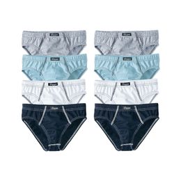 Le Jogger Slip Jungen Gr&ouml;&szlig;e 164 marine / hellblau / grau / wei&szlig;