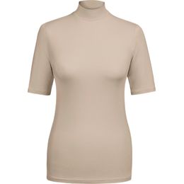 w&auml;schepur Damen Blazershirt mit Stehkragen sand Gr&ouml;&szlig;e 40