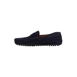 Hackett London Moccasins male size 46 marine blue