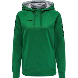 Hummel Sportsweatshirt Damen Gr&ouml;&szlig;e M gr&uuml;n / schwarz