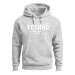 Neverless Sweatshirt 'Techno Couture' Herren Gr&ouml;&szlig;e S grau
