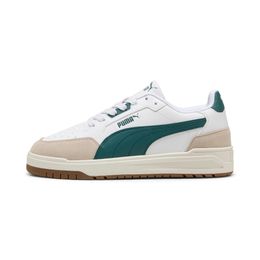 Puma Sneaker 'Shuffle Downtown' Damen Gr&ouml;&szlig;e 42 greige / tanne / wei&szlig;