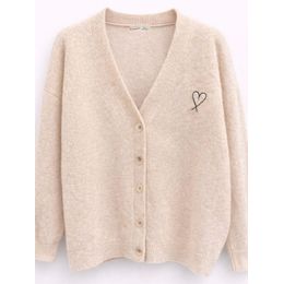 Mixray Strickjacke 'Strickjacken' Damen Gr&ouml;&szlig;e S/L beige