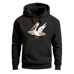Neverless Sweatshirt 'Pelikan' Herren Gr&ouml;&szlig;e M schwarz
