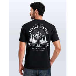 Neverless Shirt 'Into the Unknown' Herren Gr&ouml;&szlig;e XL schwarz