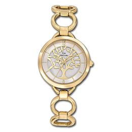 Go Girlonly Analoguhr Damen Gr&ouml;&szlig;e One Size gold