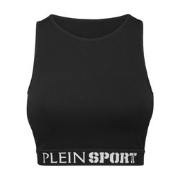 Plein Sport Sport-BH Damen Gr&ouml;&szlig;e M schwarz / wei&szlig;