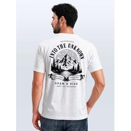 Neverless Shirt 'Into the Unknown' Herren Gr&ouml;&szlig;e XXXL wei&szlig;