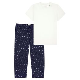 Schiesser Pyjama 'Mix & Relax' Damen Gr&ouml;&szlig;e S nachtblau Sommerkleid