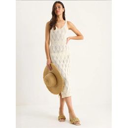 Bianco Lucci Strickkleid 'Strickkleider' Damen Gr&ouml;&szlig;e S/M elfenbein