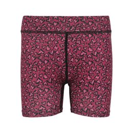 ZIGZAG Athletic Pants 'Valerie' girl size 98 Light pink / Burgundy / Black