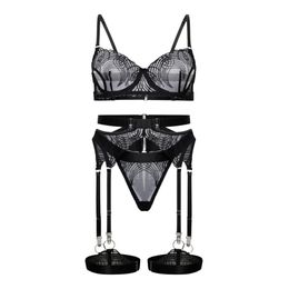Orchibelle W&auml;sche-Sets 'Vittoria' Damen Gr&ouml;&szlig;e 90 schwarz