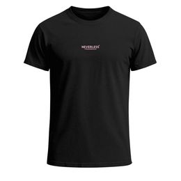 Neverless Shirt 'Kirschbl&uuml;ten' Herren Gr&ouml;&szlig;e L schwarz