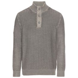 MAN'S WORLD Man's World Pullover Herren Gr&ouml;&szlig;e L graumeliert