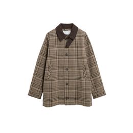 ARMEDANGELS Between-Seasons Coat 'CHECK' male size L Dark brown