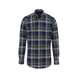 Fynch-Hatton Button Up Shirt male size XXXL Navy / Yellow / Grey / Red