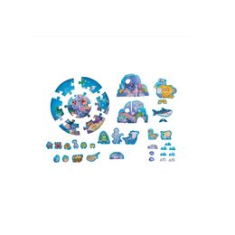 Haba Steckpuzzle '3D Puzzle Unter Wasser' Jungen Gr&ouml;&szlig;e One Size blau / gelb / rosa