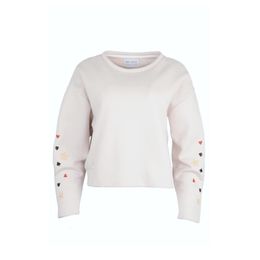 WHITE RVBBIT Sweatshirt 'Mad Hatter' female size M Nude