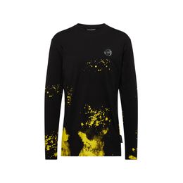 Plein Sport Shirt 'Tiger' male size XS Yellow / Black