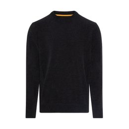 Camel Active Pullover mit seitlichem Strick-Einsatz Herren Gr&ouml;&szlig;e XL navy