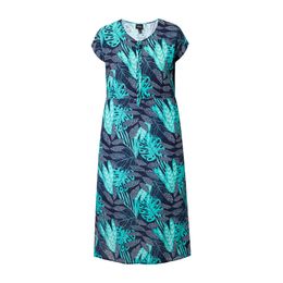 Ulla Popken Kleid Damen Gr&ouml;&szlig;e 50/52 royalblau Sommerkleid