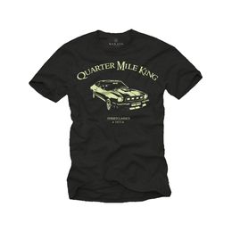 Makaya Shirt 'Quarter Mile King' Herren Gr&ouml;&szlig;e XXL schwarz