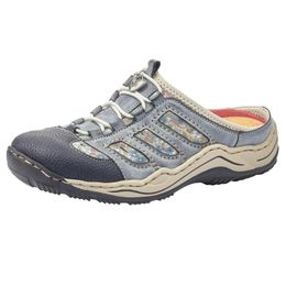 Rieker Mules female size 43 marine blue / Dusty blue