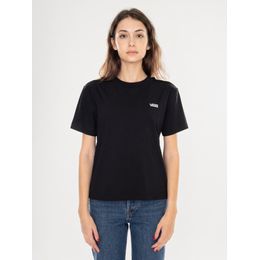 Vans Shirt 'Junior V Boxy Crew-Neck Black T-Shirt' Damen Gr&ouml;&szlig;e S schwarz