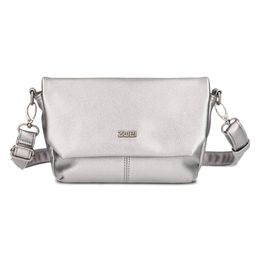 Zwei Umh&auml;ngetasche 'Mademoiselle' Damen Gr&ouml;&szlig;e One Size silber