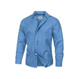 INDICODE JEANS Business Shirt ' Ceppo ' male size 41/42 Blue