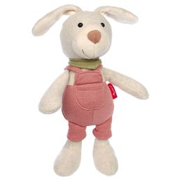 Sigikid Stuffed animals 'Kuscheltier Latzhosen Hase, rot Sweety Pl&uuml;schtier' kids size S/XXL Pink
