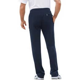 Hajo Herren Freizeithose mit Bindekordel marine Gr&ouml;&szlig;e 25