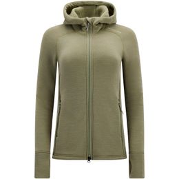 Aclima Damen Kapuzenjacke FleeceWool Aloe (Gr&ouml;&szlig;e: XL)