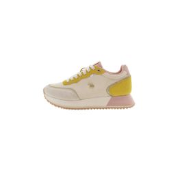 U.S. Polo Assn. Sneakers female size 39 Beige / Neon yellow / Pastel pink