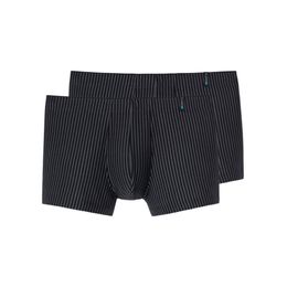SCHIESSER Boxer shorts 'Long Life Soft' male size M Dark blue