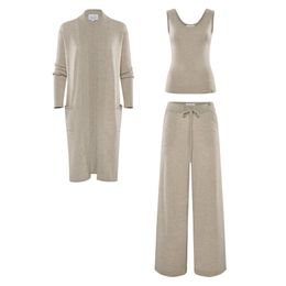 You Look Perfect Hausanzug Damen Gr&ouml;&szlig;e XS taupe
