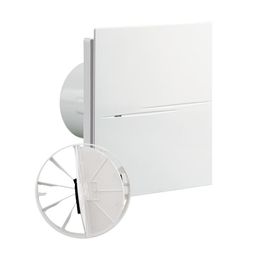 BLAUBERG Sileo Design 100 Abluftventilator 8107443 100 H K1 Designabdeckung