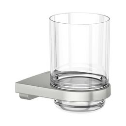 KEUCO Glashalter 12750069000 mit Echtkristall-Glas, edelstahl-finish